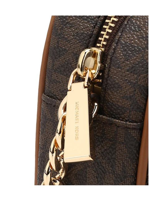 Michael Kors Jet Set Series Satchel Bag in Brown | Lyst