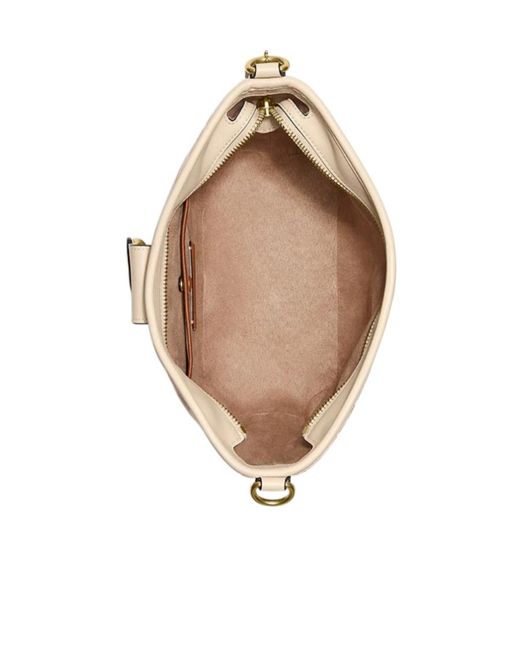 COACH Tali Logo-Jacquard Bucket Bag in Natural | Lyst