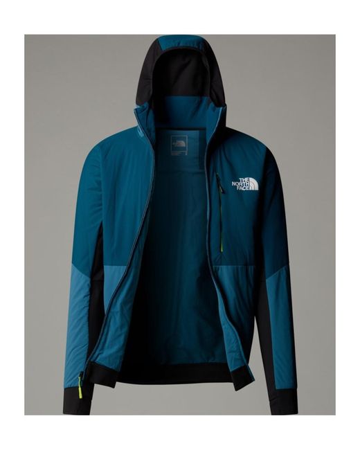 The North Face Bintal Hybrid Ventrix Hooded Jacket in Blue for Men | Lyst