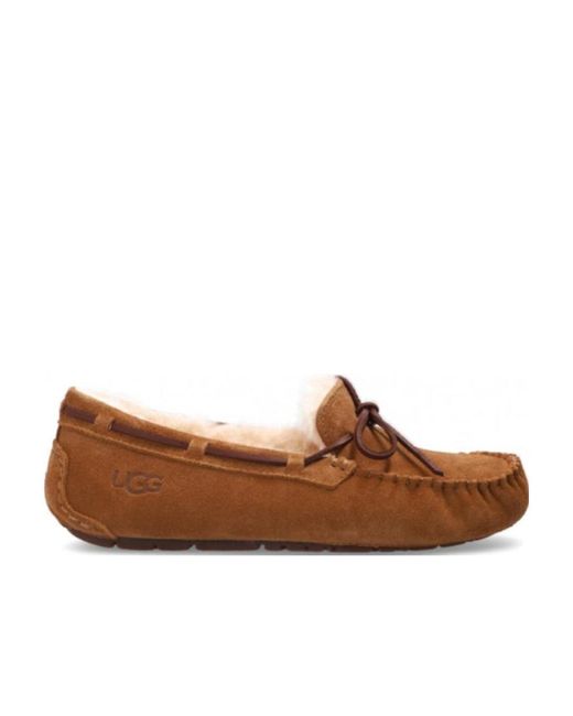 UGG Logo Love Shoes in Brown | Lyst