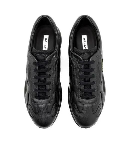 Bally Outline Sneaker in Black for Men | Lyst