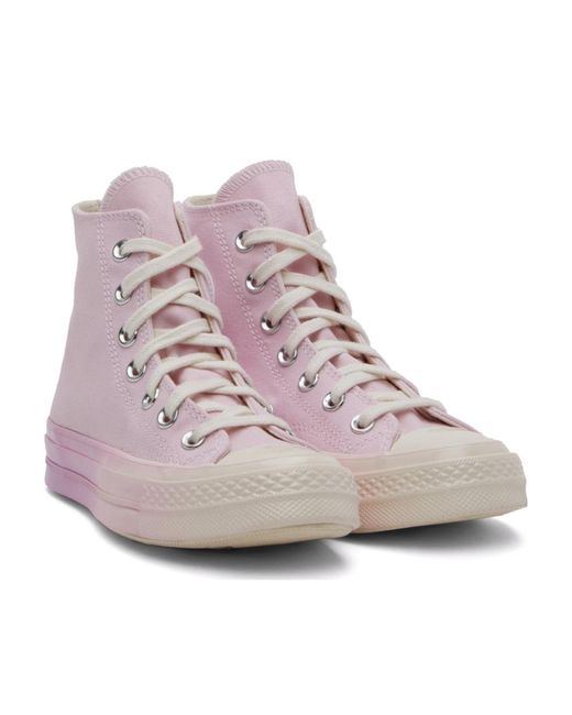 Converse Chuck 70 Pastel Gradient High-Top Casual Sneakers in Purple | Lyst