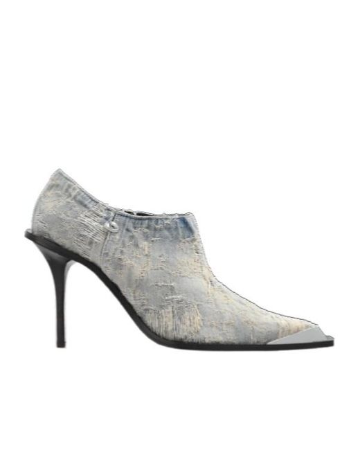 DIESEL Stiletto Heels in White | Lyst