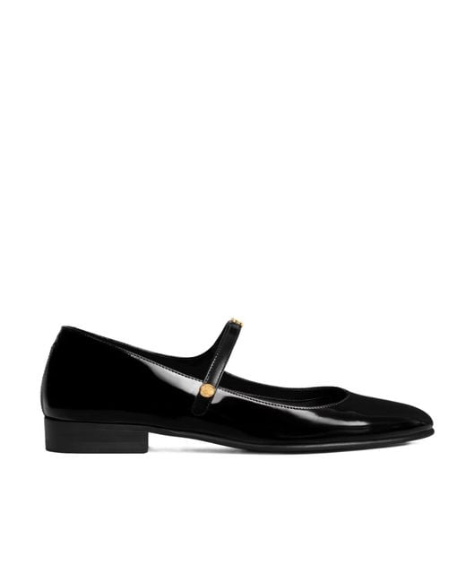 Celine City Ballerina in Black | Lyst