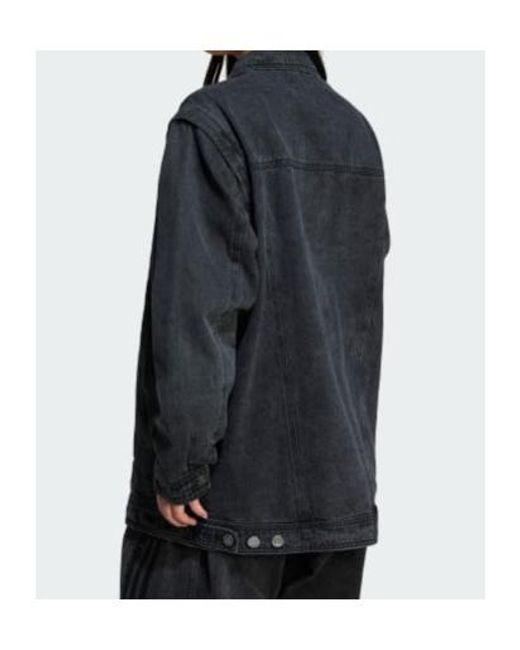 adidas Originals Adilenium Season 3 Denim Shirt Jacket in Blue | Lyst