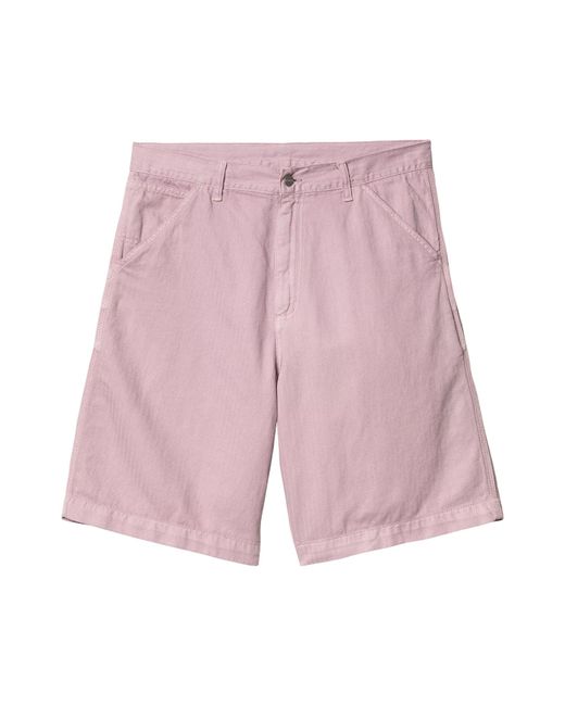 Carhartt Cooper Short in Pink for Men | Lyst