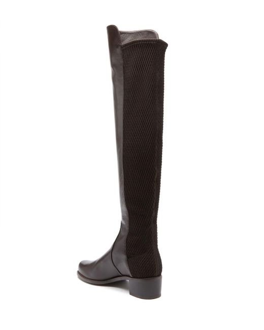 Stuart Weitzman Reserve Knee-High Boots in Black | Lyst