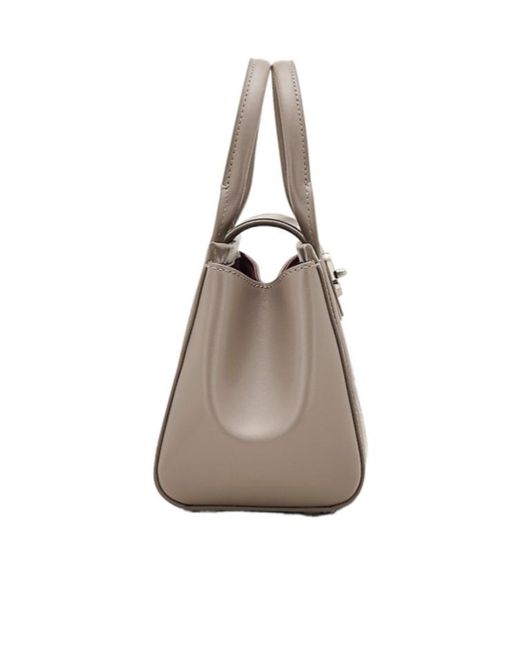 Marc Jacobs Rotary Lock Shoulder Bag in Gray | Lyst
