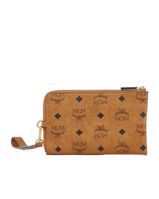 MCM Ottomar Clutch in Brown for Men | Lyst