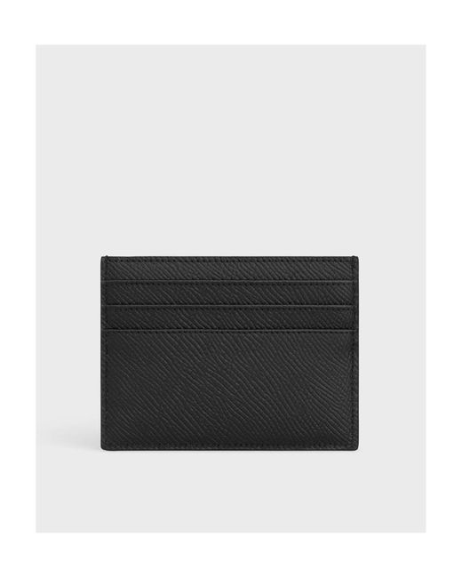 Celine Logo Stamp Card Package in Black for Men | Lyst
