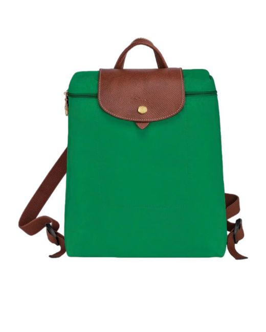 Longchamp Le Pliage Original M Backpack in Green | Lyst
