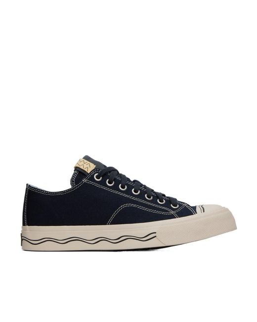 Visvim Seeger Lo Low Upper Board Shoes in Blue for Men | Lyst