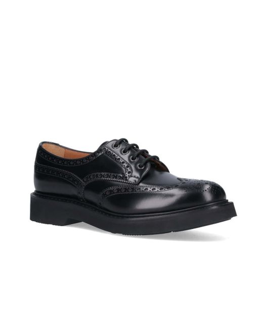 Church's Prestige Perforated Detailed Brogues in Black for Men | Lyst
