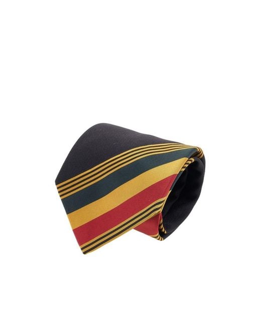 Vivienne Westwood Striped Tie for Men | Lyst