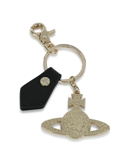 Vivienne Westwood Ring Key Chain in Metallic | Lyst