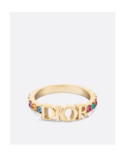 Dior Dio (R) Evolution Ring in Metallic | Lyst