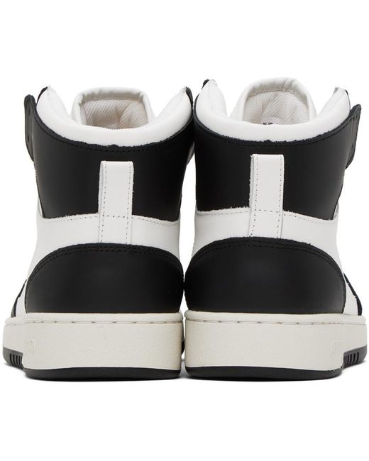 Axel Arigato Logo-Laced High-Top Sneakers in Black for Men | Lyst