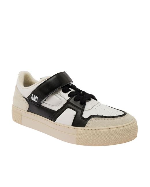 Ami Paris Logo Low-Cut Skate Shoes for Men | Lyst