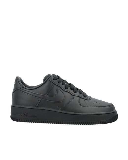 Nike Air Force 1 '07 Low-Top Sneakers in Black for Men | Lyst