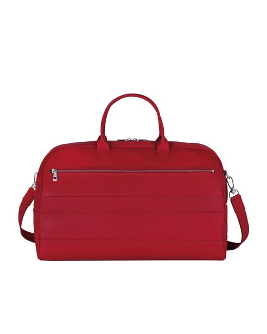 Longchamp Logo Travel Bag in Red for Men | Lyst