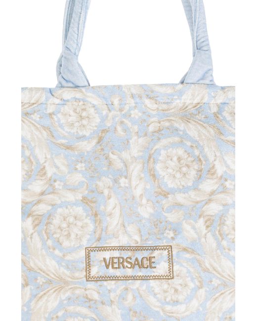 Versace Rectangular Handbag in White for Men | Lyst
