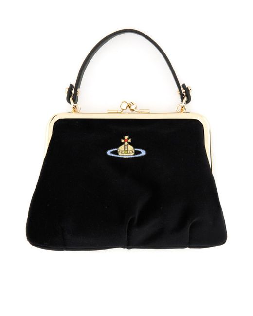 Vivienne Westwood Granny Frame Clutch Bag in Black | Lyst
