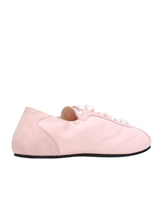 Repetto Silk Tennis in Pink | Lyst