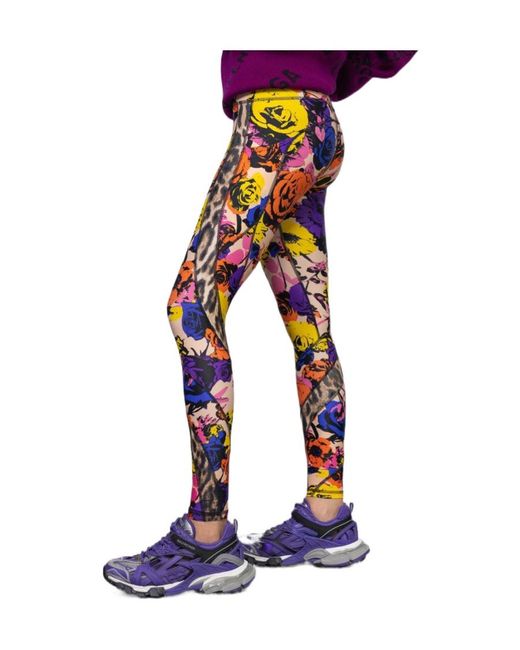 R13 Logo Leggings in Red | Lyst