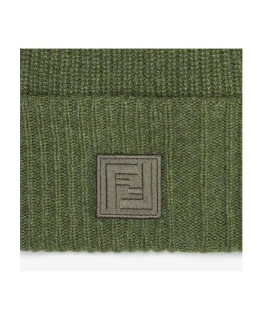Fendi Rimless Cap in Green for Men | Lyst