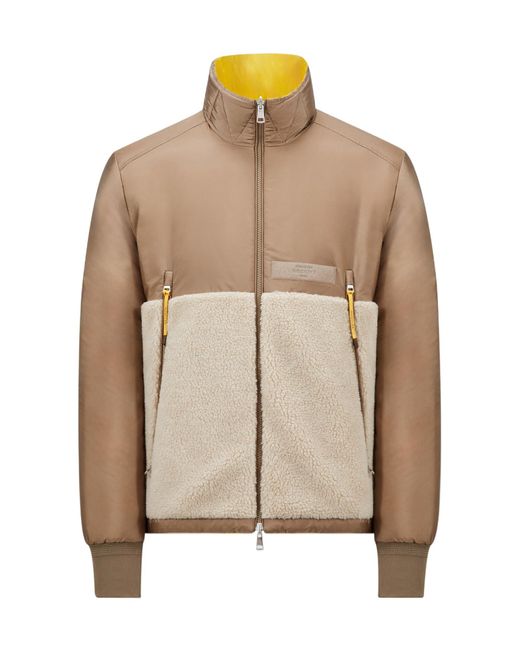 Moncler Vallorch Double-Sided Down Jacket in Natural for Men | Lyst