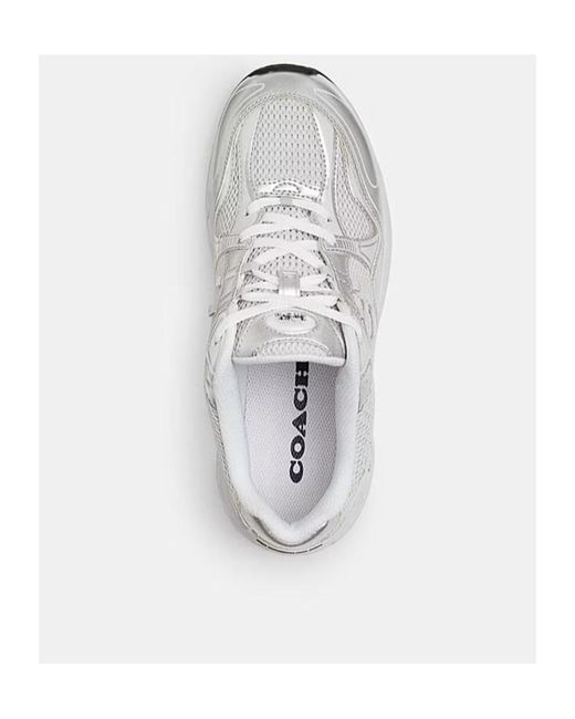 COACH C301 Logo Sneakers in Gray | Lyst