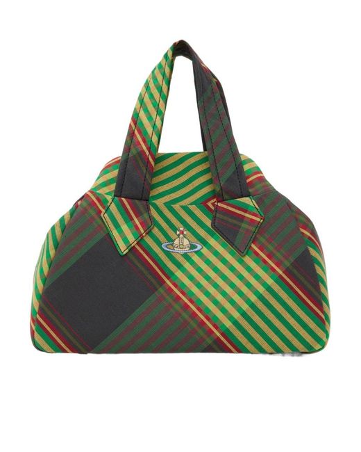 Vivienne Westwood Yasmine Handbag in Green | Lyst