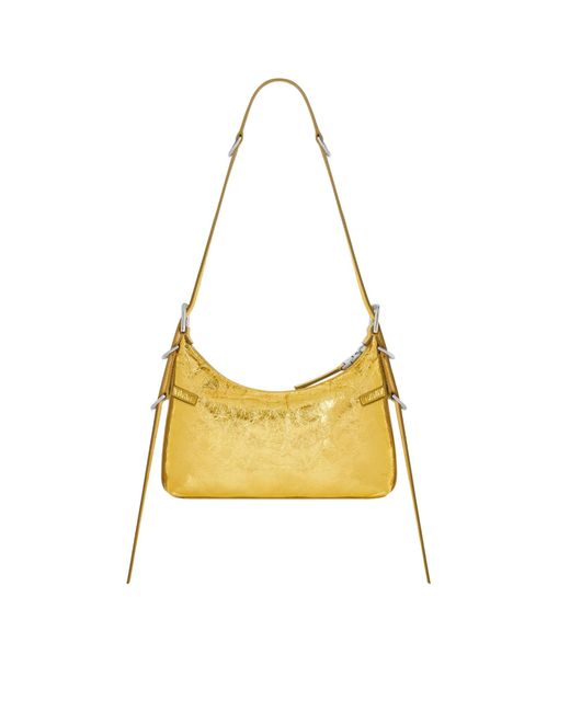 Givenchy Mini Voyou Leather Shoulder Bag in Metallic | Lyst