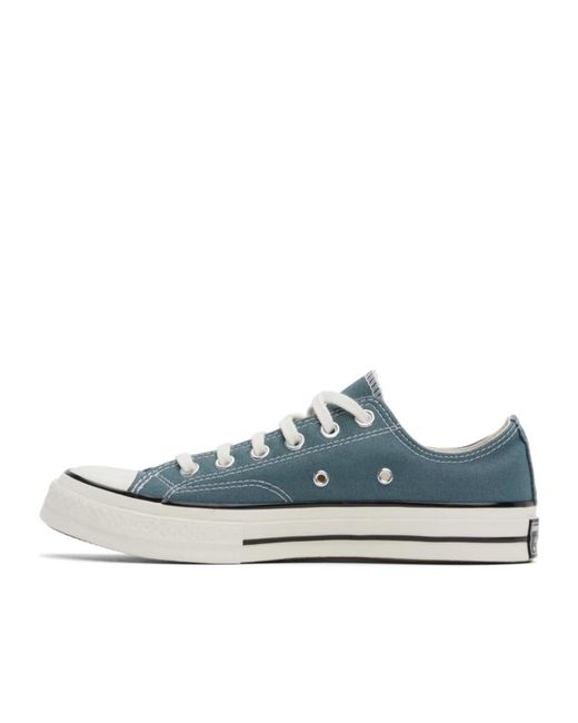 Converse Chuck 70 Logo Low-Cut Sneakers in Blue for Men | Lyst