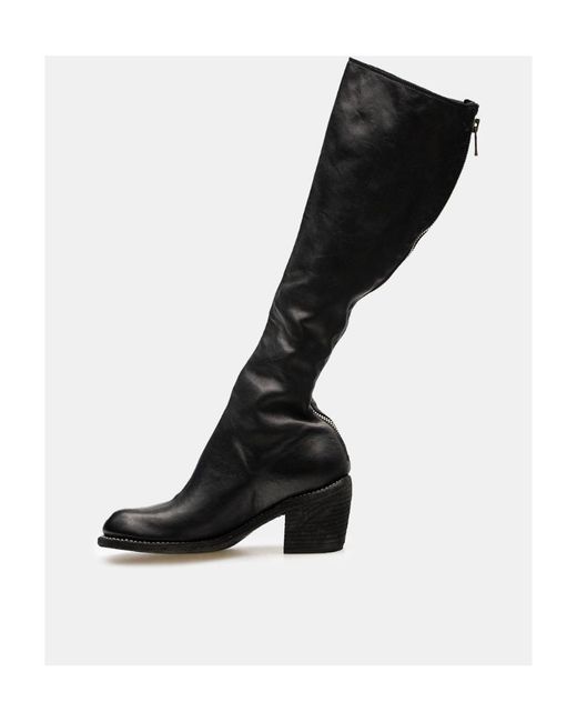 Guidi Sb10 Rear Zipper Boots in Black | Lyst