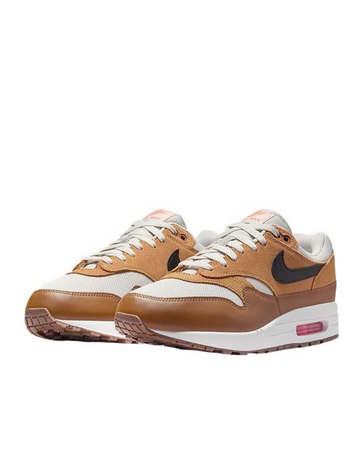 Nike Air Max 1 Essential Sneakers in Brown for Men | Lyst