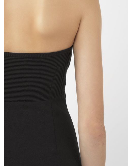 Chloé A Medium-Length Dress With Bare Shoulders in Black | Lyst