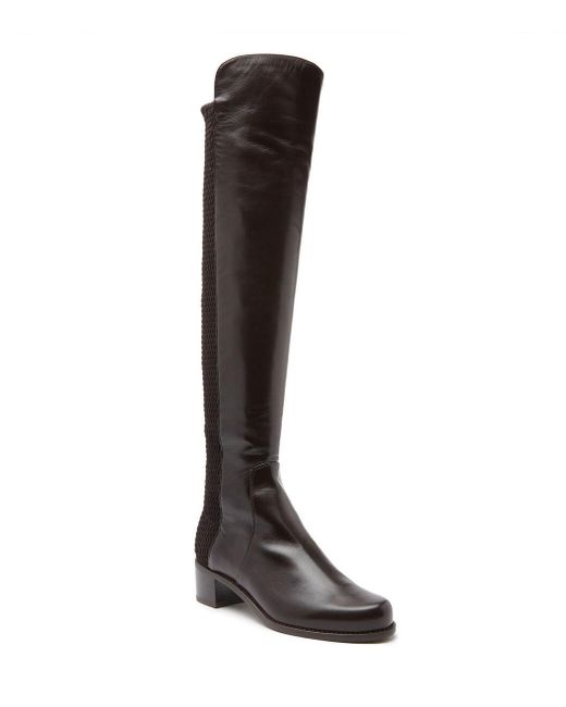 Stuart Weitzman Reserve Knee-High Boots in Black | Lyst