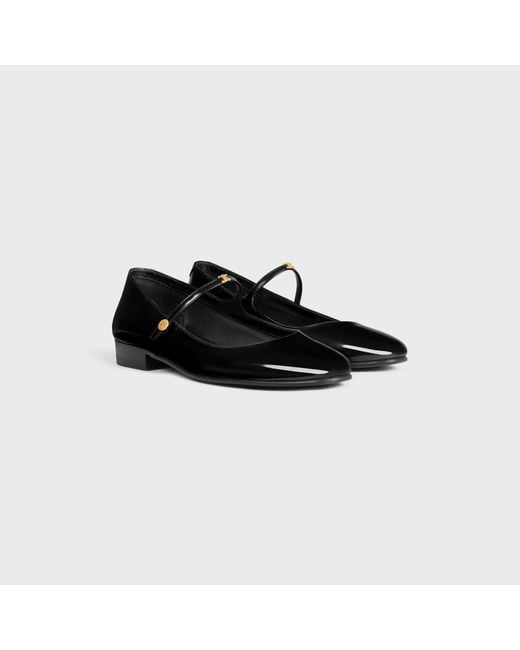 Celine City Ballerina in Black | Lyst
