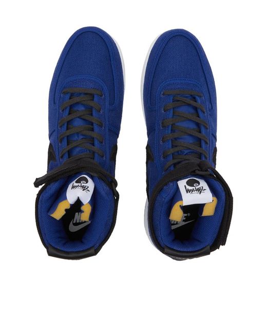 Nike Vandal High Sp 'Stussy Deep Royal' Sneakers in Blue for Men | Lyst
