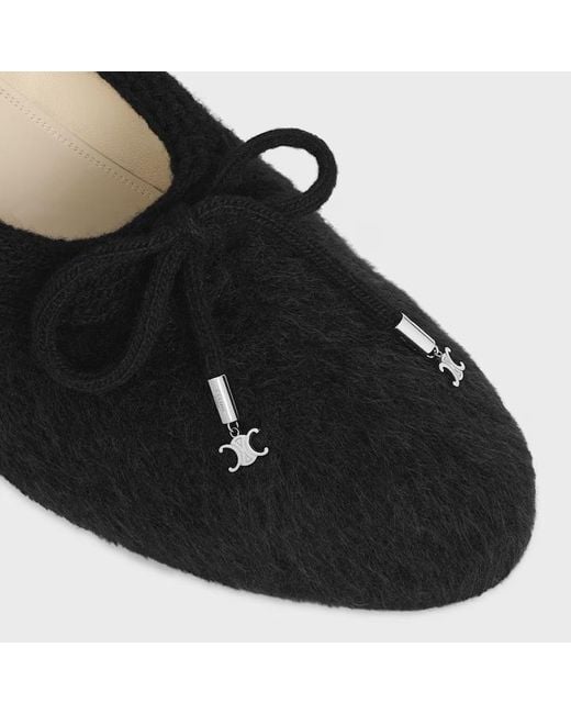 Celine Abby Ballerina in Black | Lyst
