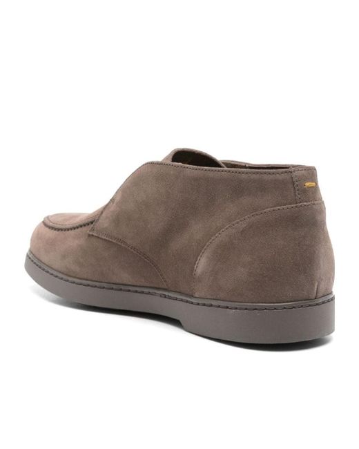Doucal's Round Head Desert Boots in Brown for Men | Lyst