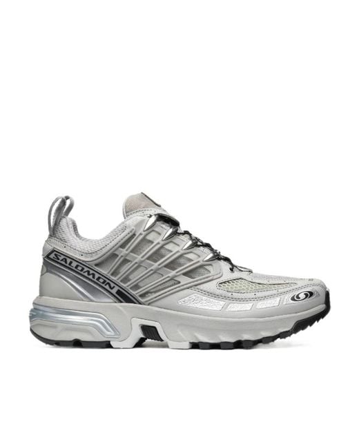 Salomon Lab Acs Pro Panelled Mesh Sneakers in Gray for Men | Lyst