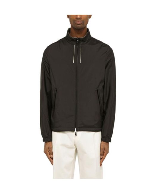 ZEGNA Double-Sided Jacket in Black for Men | Lyst
