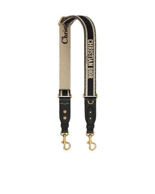 Dior Adjustable Shoulder Strap With Loop in White | Lyst