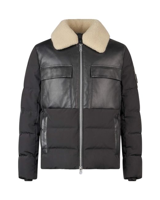 Moose Knuckles Sabino Down Jacket in Black for Men | Lyst