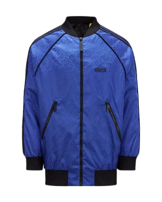 Moncler Seelos Double-Sided Down Jacket in Blue for Men | Lyst