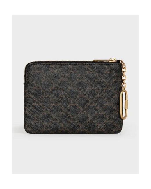 Celine Coin Purse in Black | Lyst