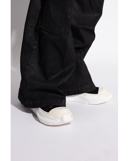 Rick Owens Star-Embroidered Sneakers in Black for Men | Lyst