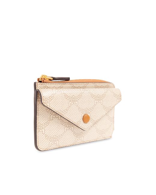 MCM Logo Clip in Natural for Men | Lyst